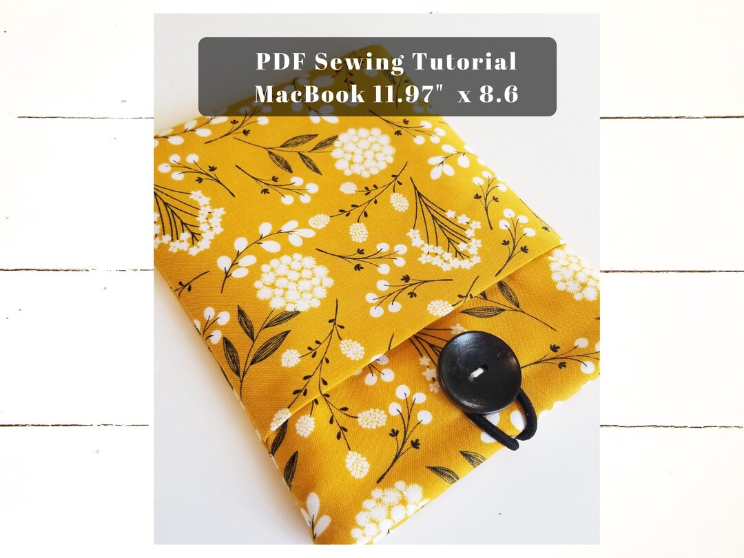 MacBook 13 Sleeve With Pocket Pattern for MacBook Case Travel MacBook ...