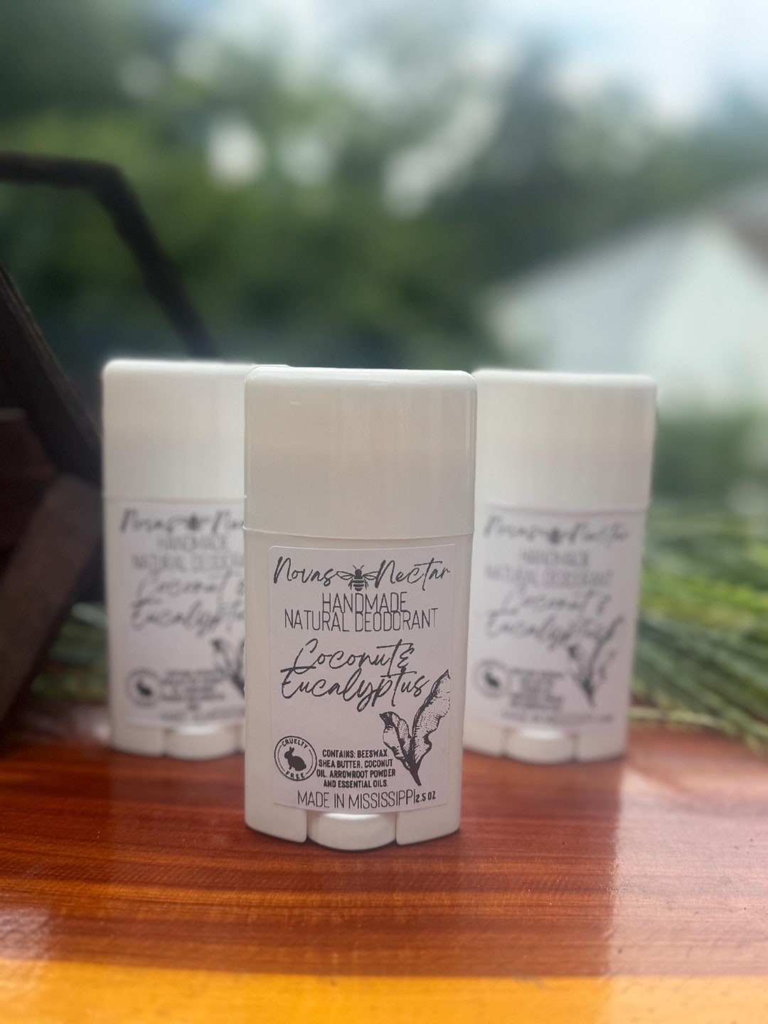 Natural Deodorant | Handmade Deodorant No Fragrance Cruelty Free ...