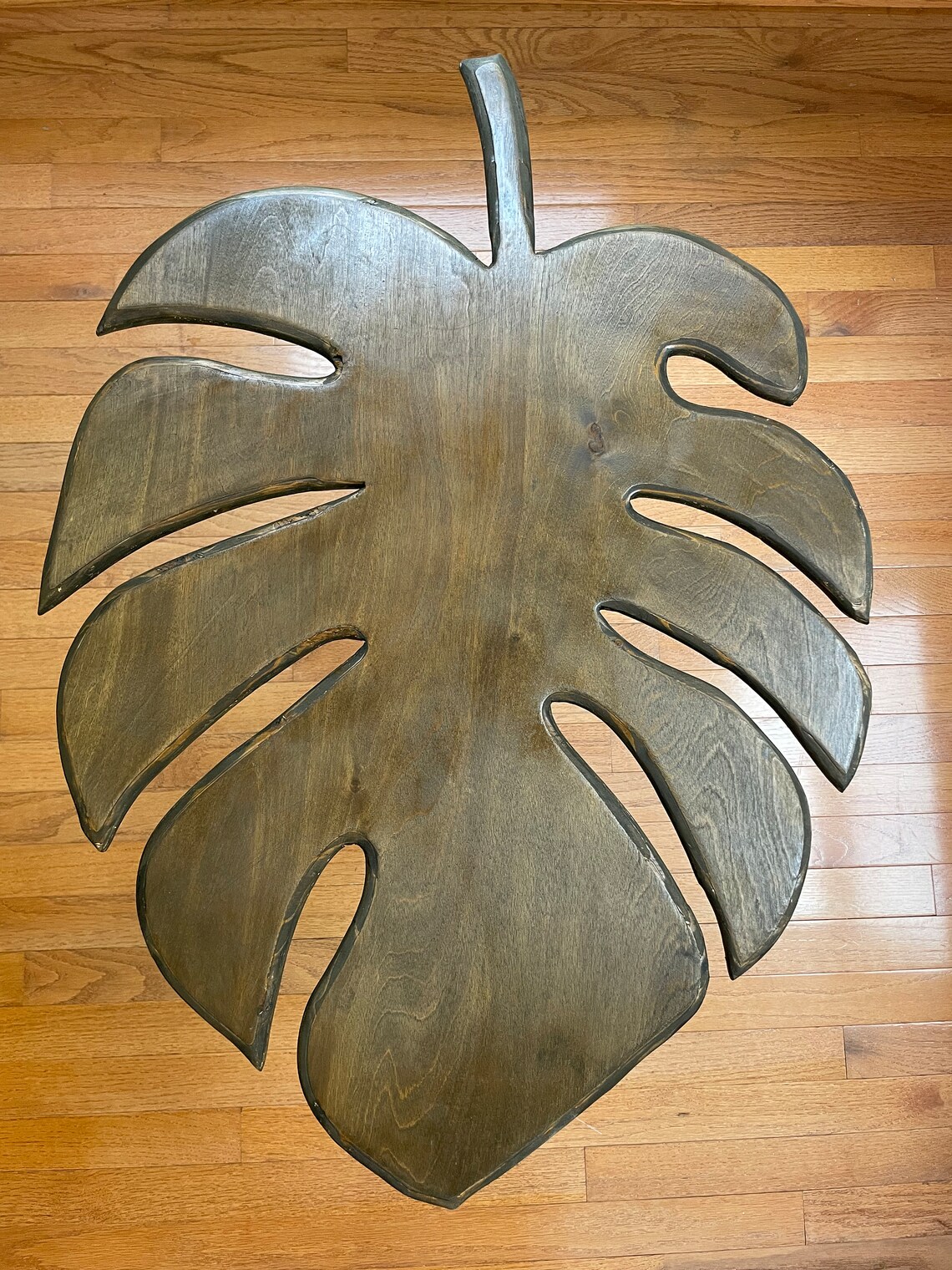 Monstera Leaf Table - Etsy