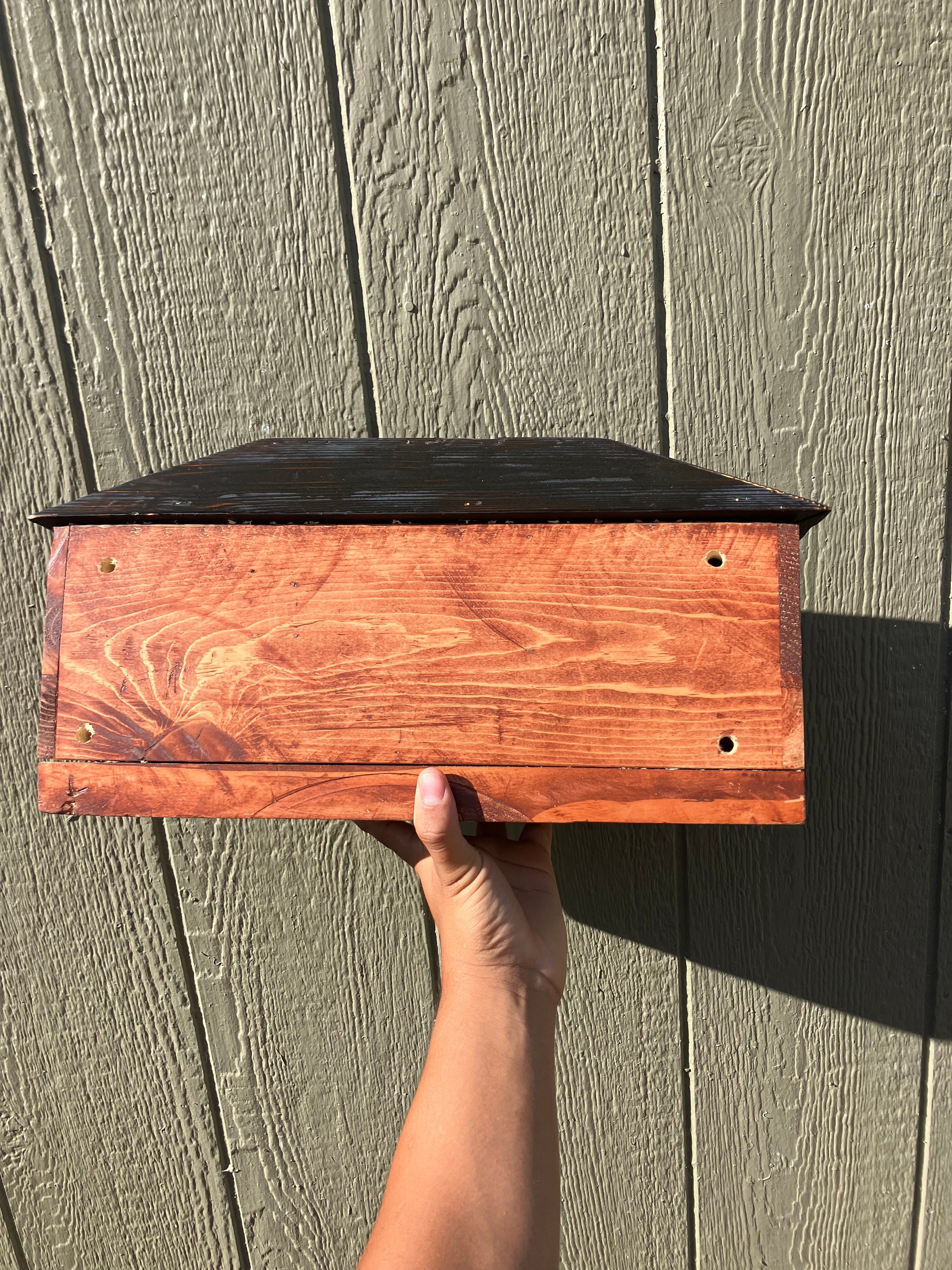 Multi Birdhouse, 3 Rooms, Wren, Swallow, Finch and Blue Bird House. - Etsy