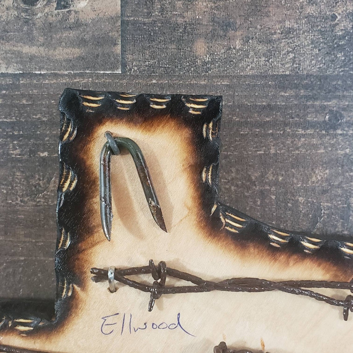 Antique Barbed Wire Display Authentic Barbwire Collection Texas - Etsy ...