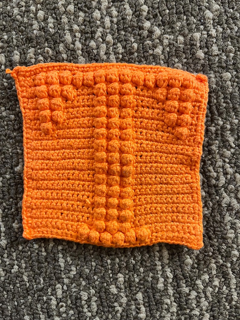 Alphabet Granny Square Letter T Crochet Pattern - Etsy Australia