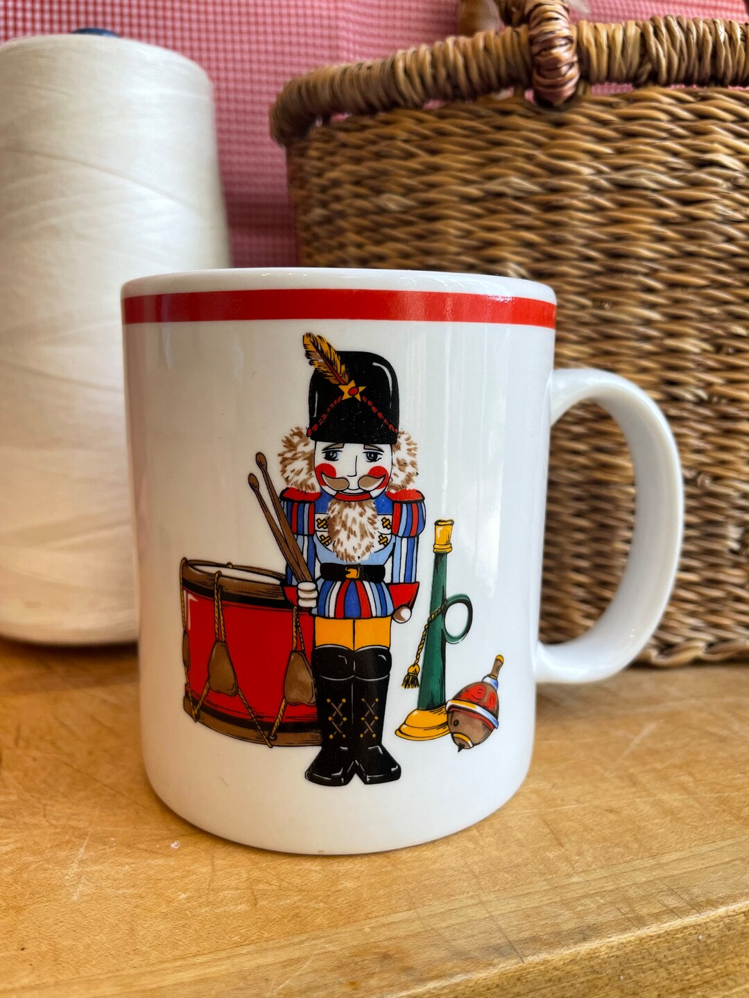 Vintage Nutcracker Mug- Bob Timberlake 1994 - Etsy