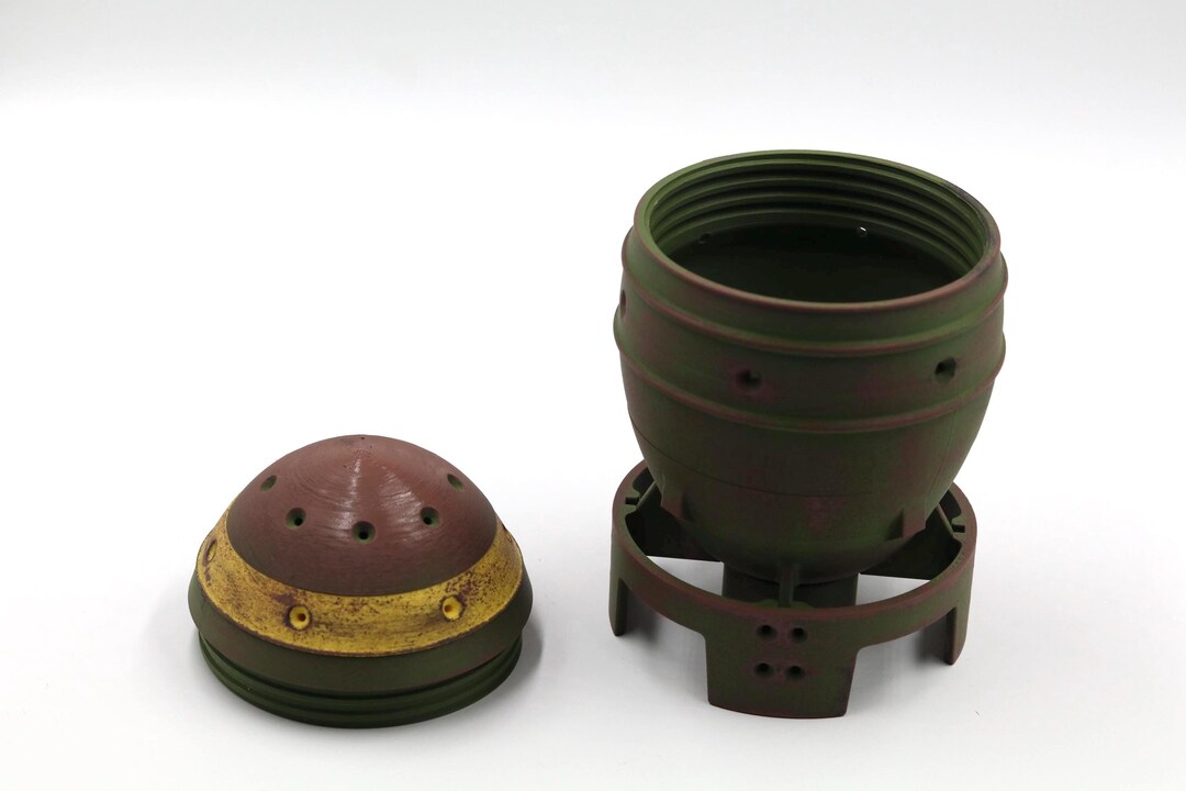 Fallout 4 Inspired Fat Man Mini Nuclear Nuke Storage Container Video ...