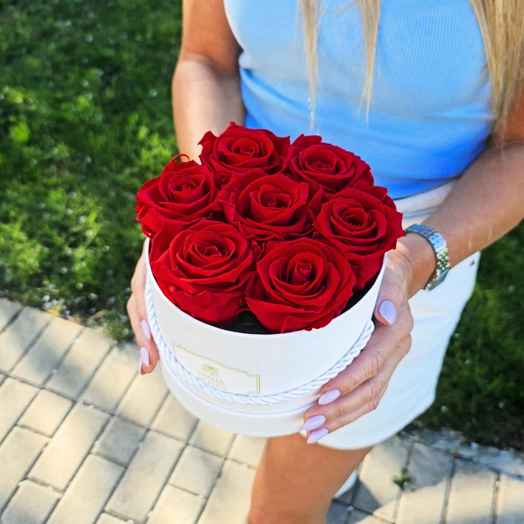 Most Memorable Gift, Roses Remain Fresh for Years, 7 Preserved Natural ...