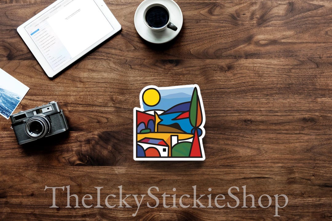 Pablo Picasso Style Sticker, I Like It Picasso, Famous Paintings, Pablo ...