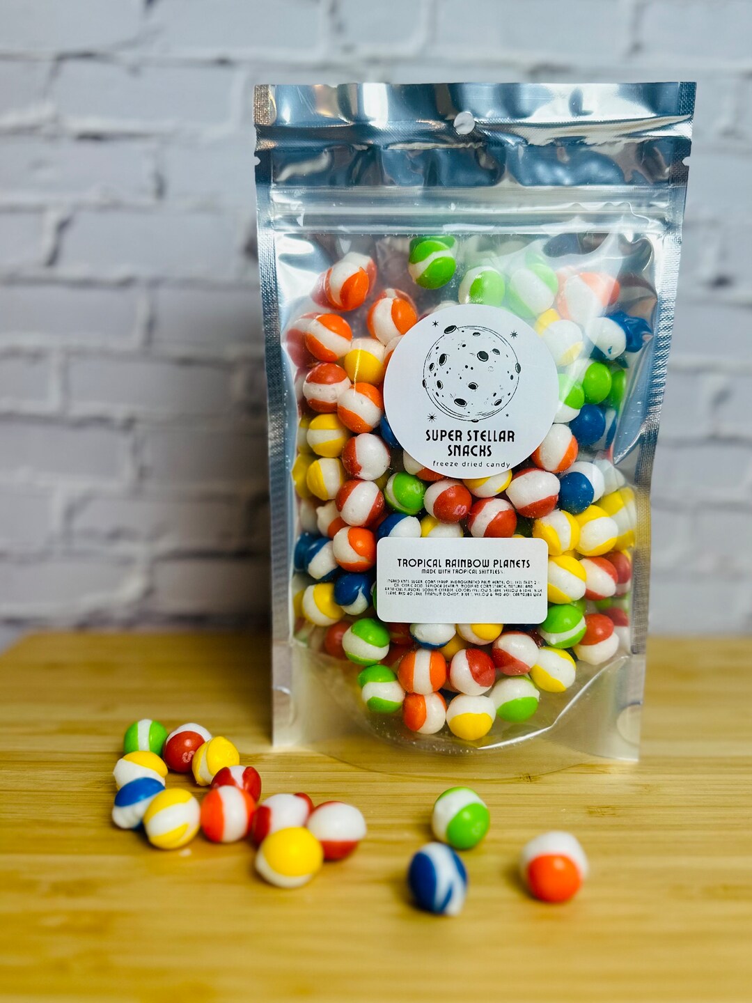 Freeze Dried Tropical Rainbow Planets Candy | FREE SHIPPING Option ...