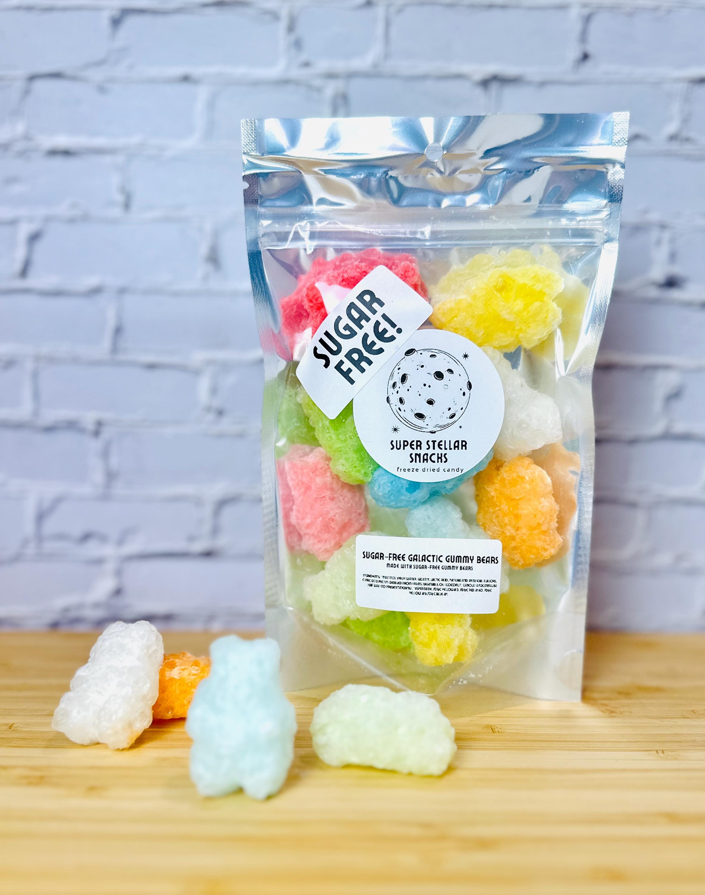 Freeze Dried Sugar Free Galactic Gummy Bears | FREE SHIPPING Option ...