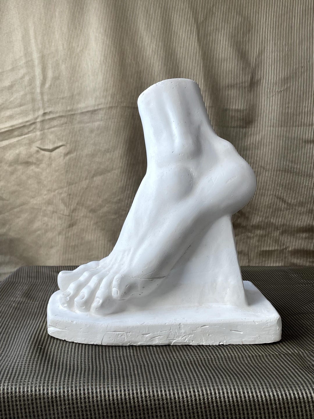 Plaster Roman Foot Sculpture: Classic Antique Style Home Decor - Etsy