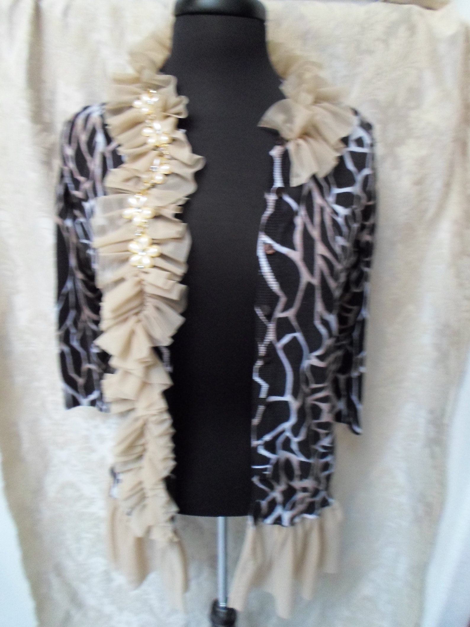 Cardigan Sweater Recycled Gently Used Now GOREGOUS - Etsy