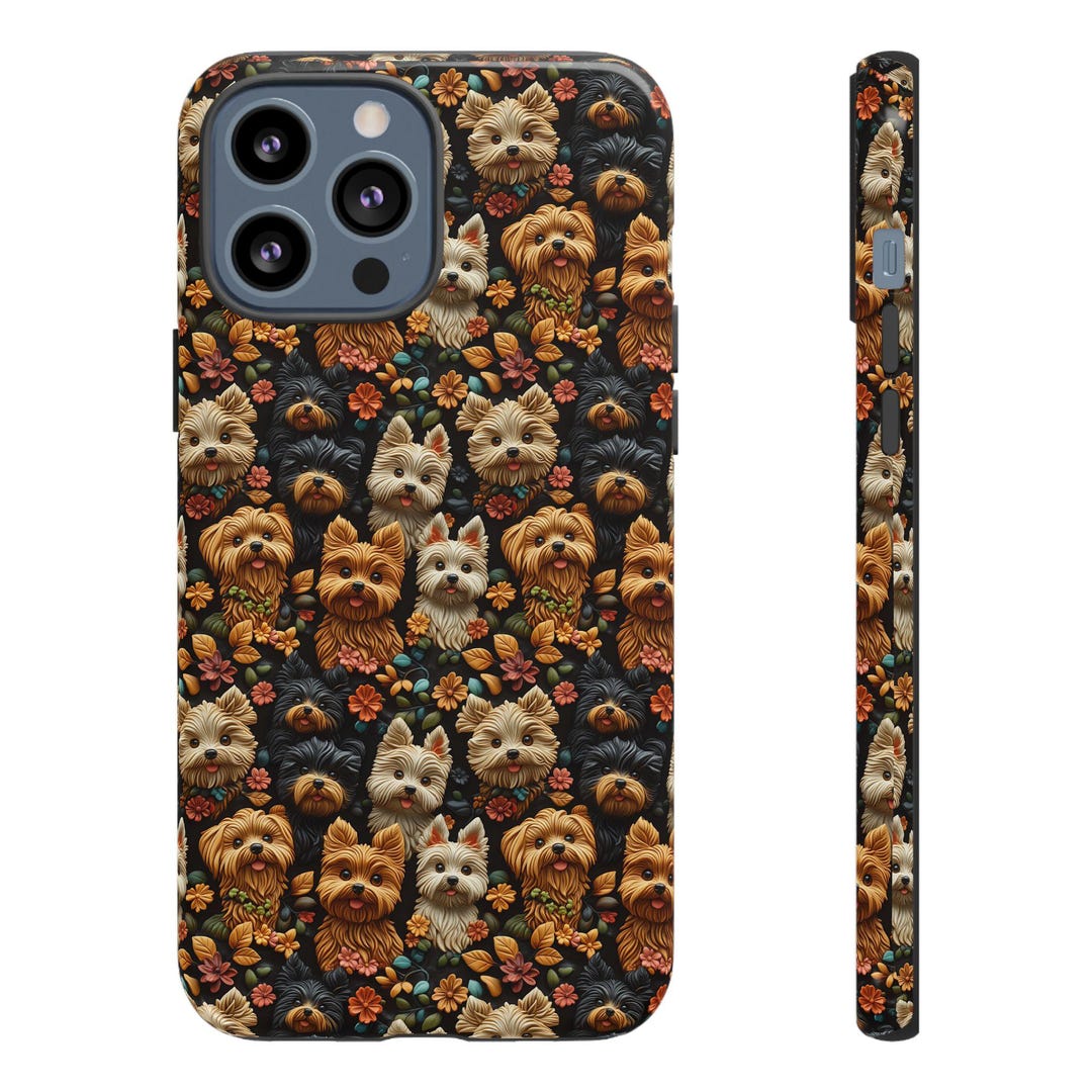 Yorkie Dog iPhone Case Yorkshire Terrier iPhone Case Dog Lover Gift Dog ...