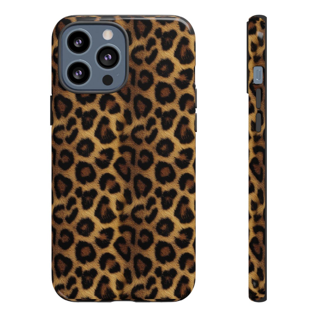 Leopard Print Phone Case Animal Print Phone Cover Leopard iPhone Case ...