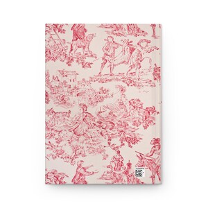 Pink Journal Diary Pink Toile De Jouy Custom Blank Notebook Add Name ...