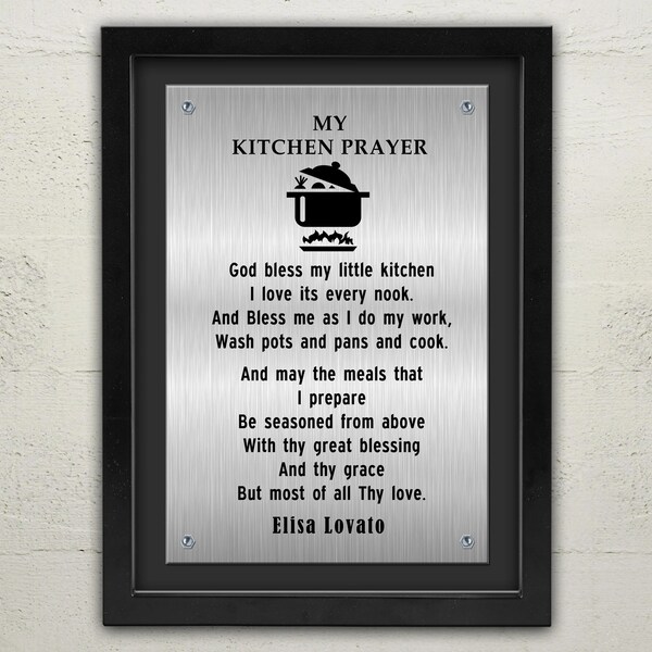Kitchen Prayer - Etsy