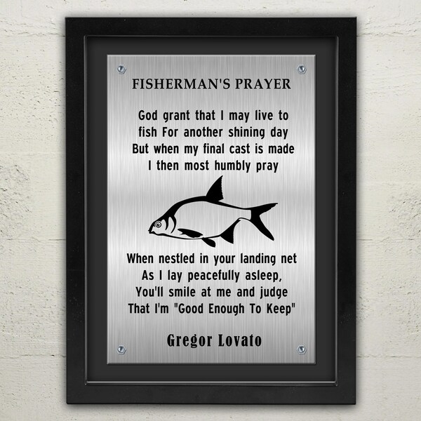 Fisherman Prayer - Etsy
