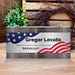 Personalized Name Plate for Desk USA Flag Patriotic Desk Metal Name ...