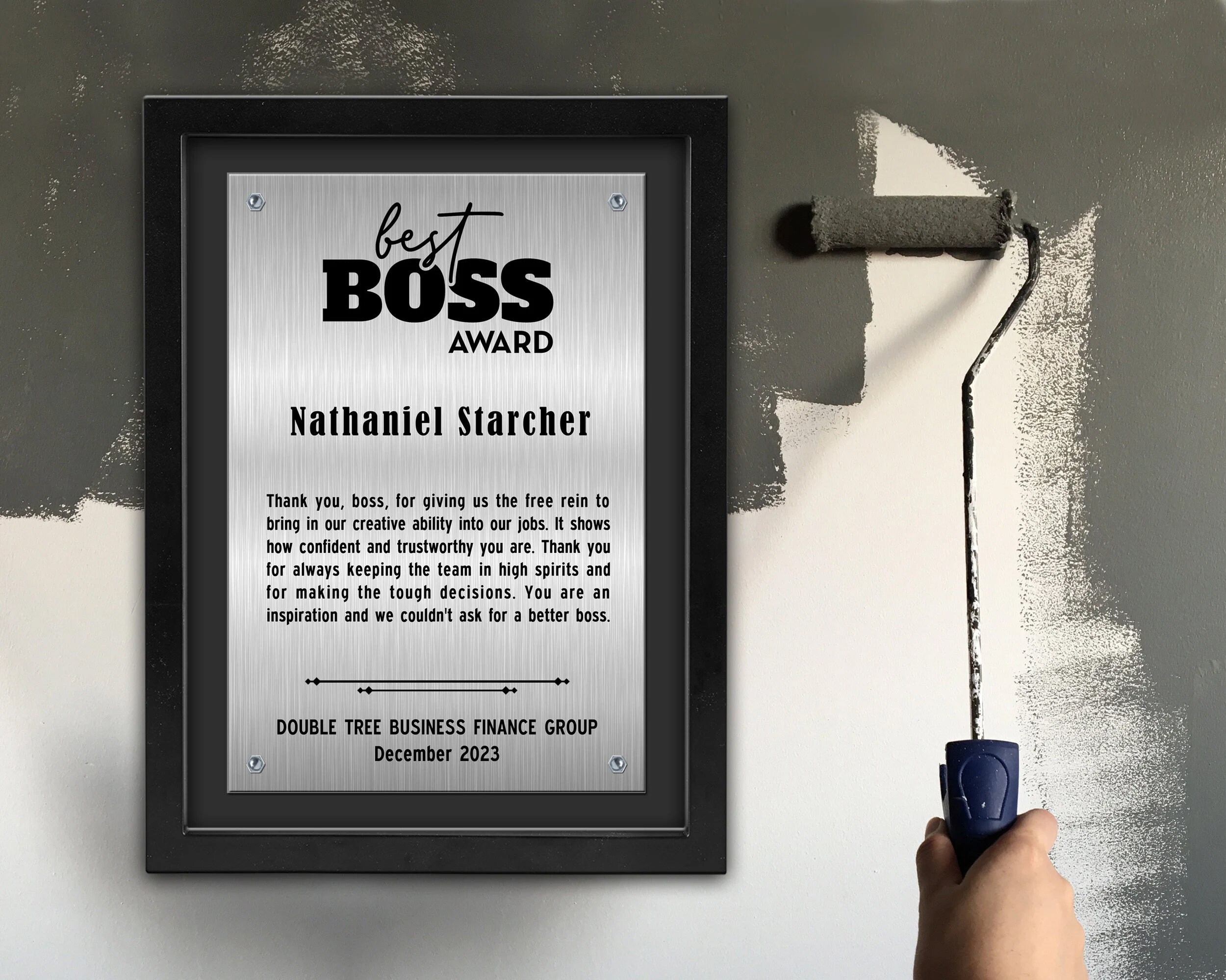 Personalized Boss Appreciation Gift Plaque for Retirement Birthday ... Personalized Boss Appreciation Gift Plaque for Retirement Birthday ...