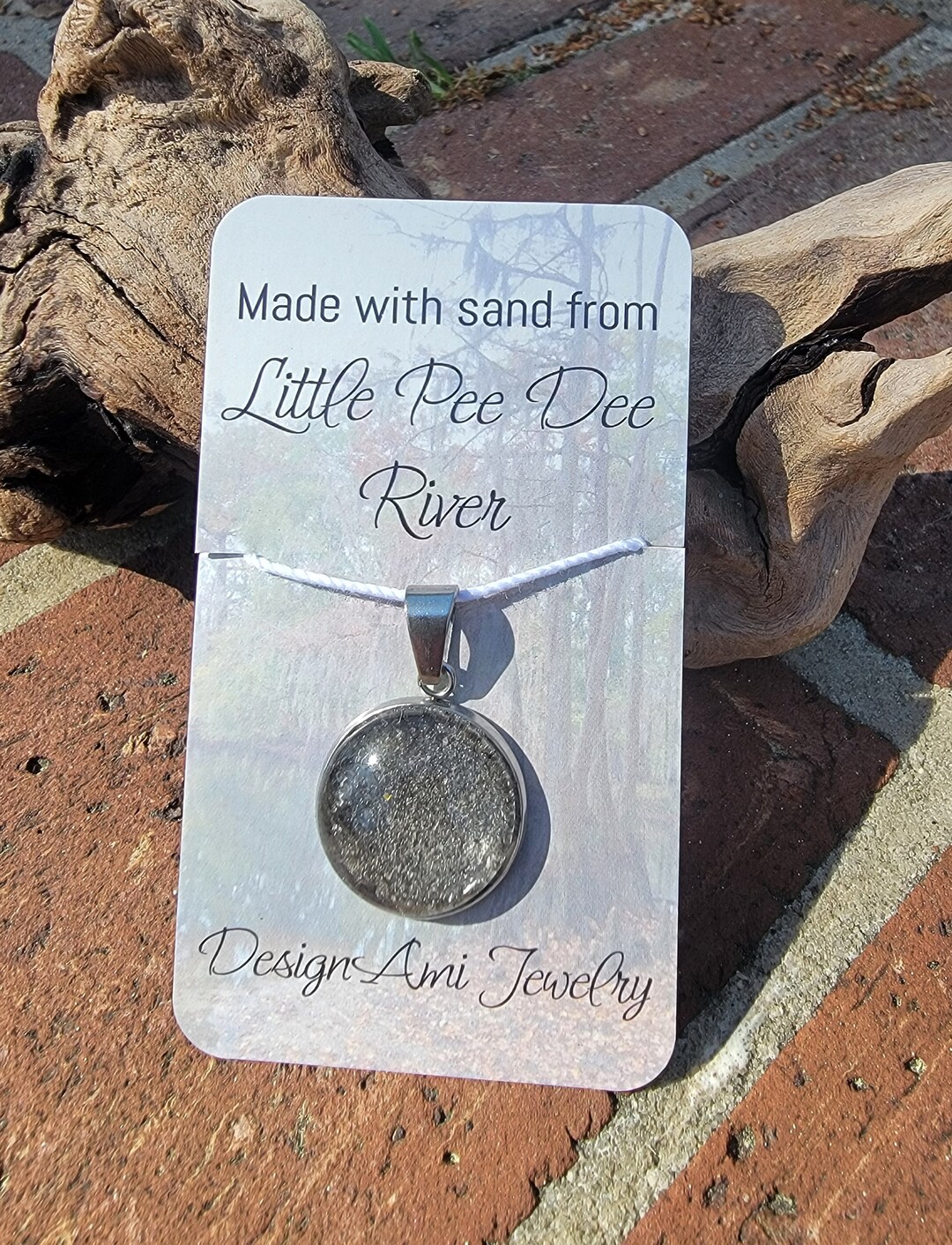 Little Pee Dee River Sand Pendant Made With Sand From the Little Pee ...