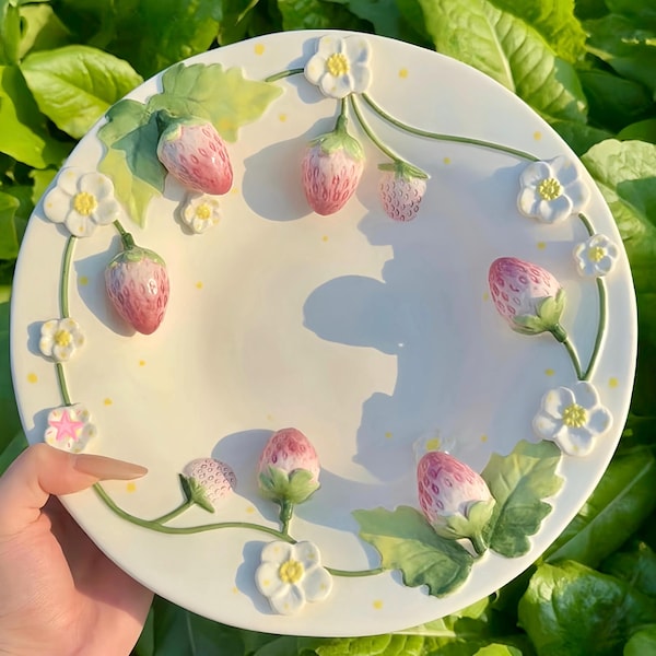 Cute Ceramic Plates - Etsy