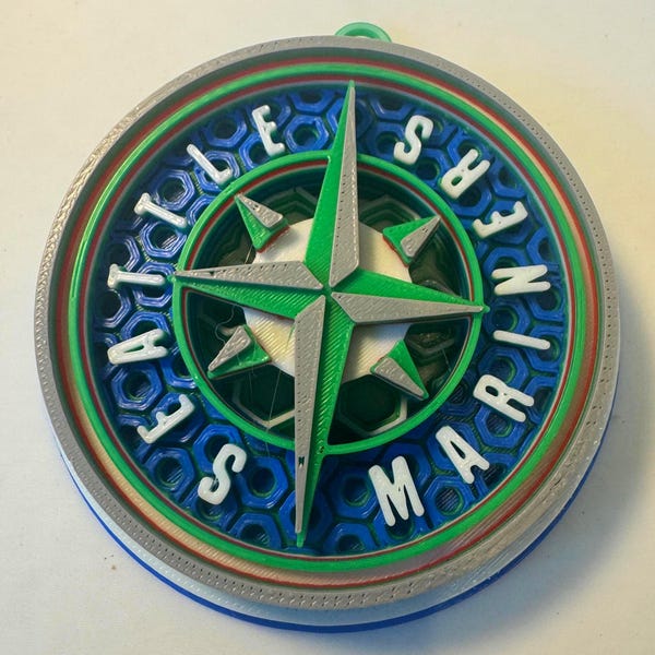Seattle Mariners Ornament - Etsy