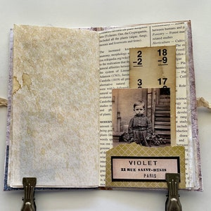 Handmade Vintage Style Soft Cover Journal With Coffee Dyed Papers ...