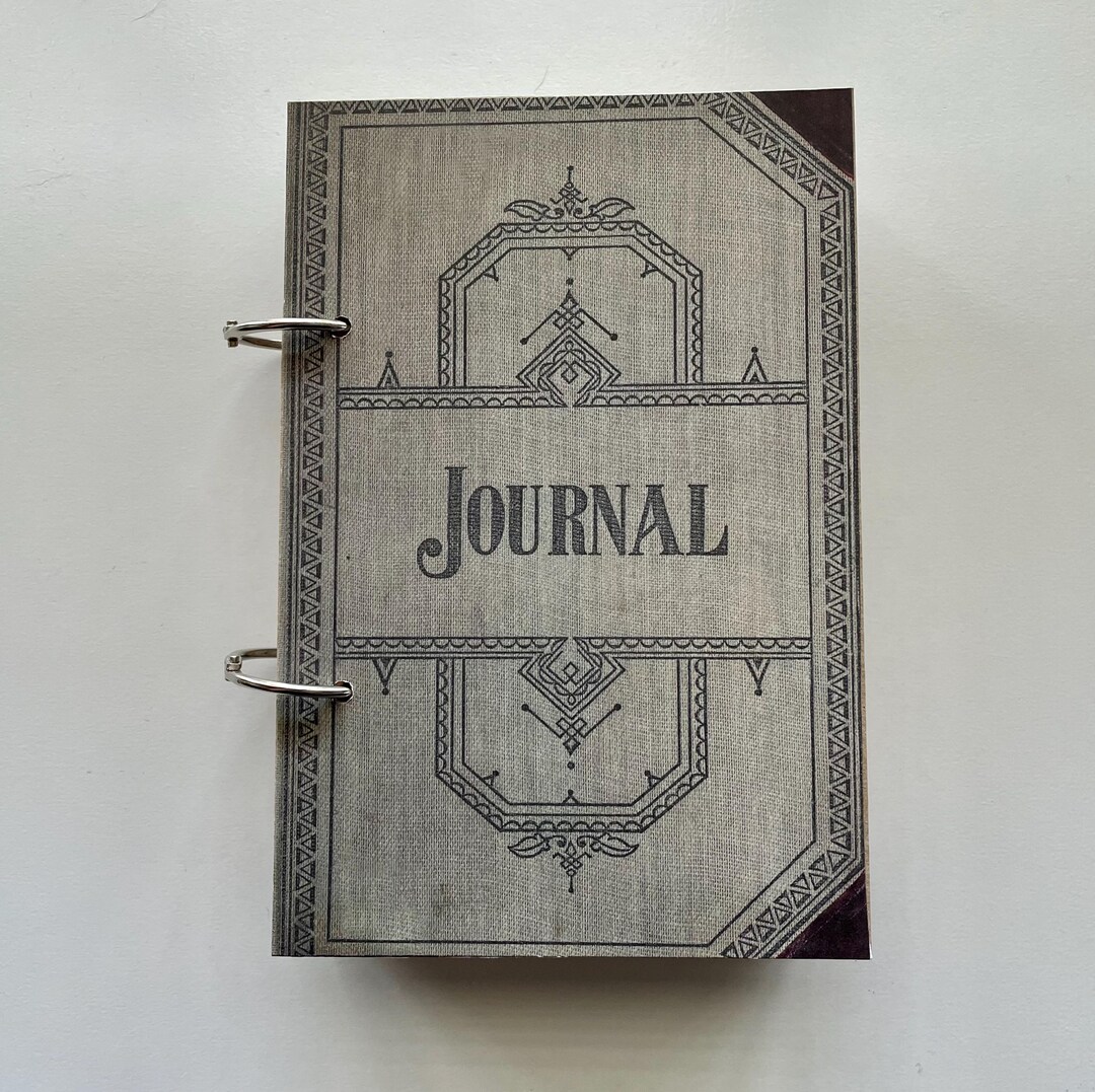 Handmade Vintage Style Hard Cover Journal With Pockets, Ephemera ...