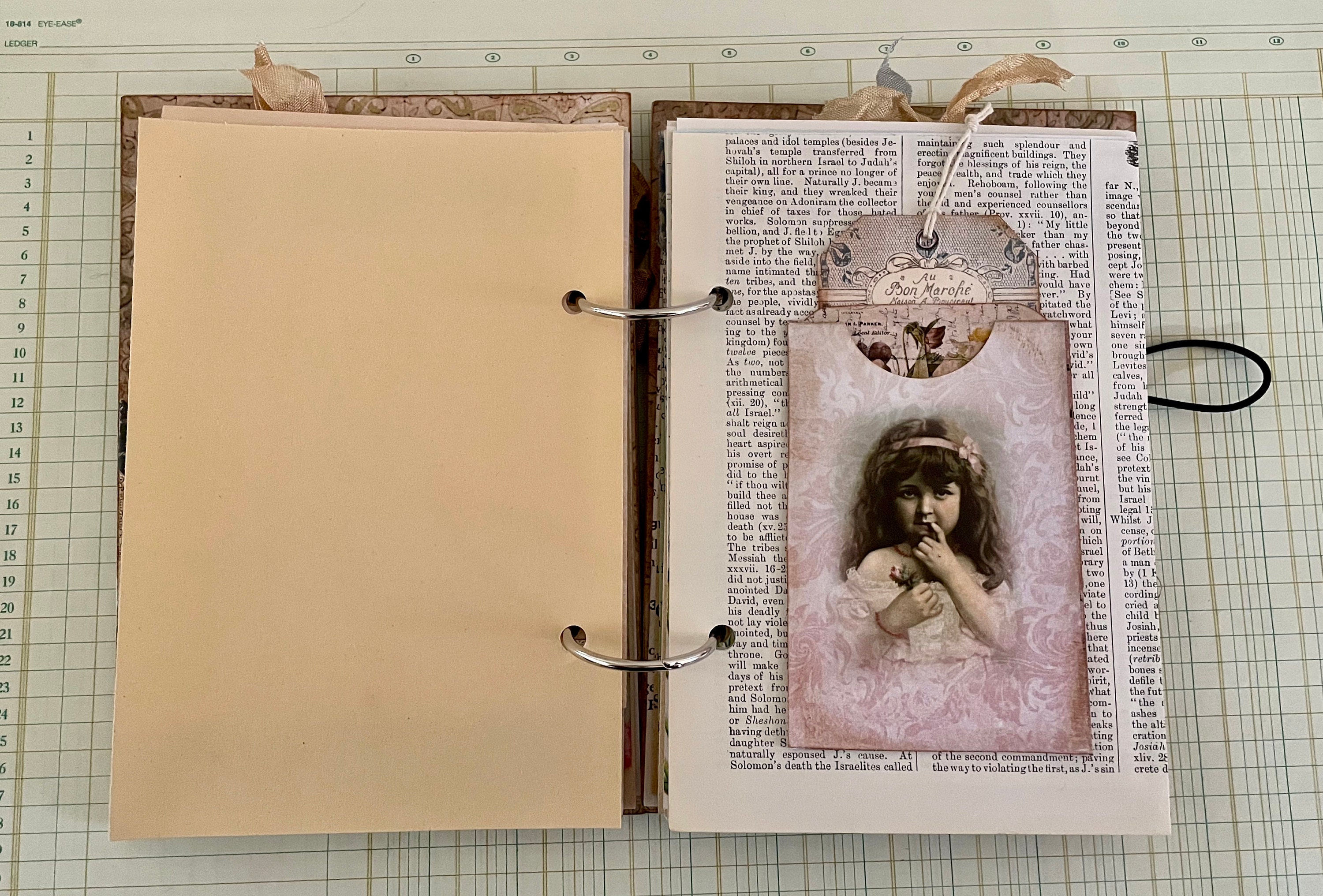 Handmade Vintage Style Journal or Junk Journal With Vintage - Etsy