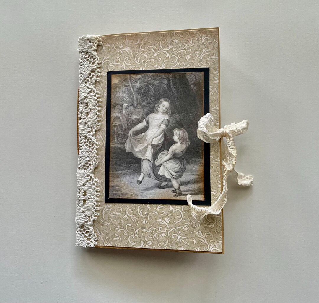 Handmade Vintage Style Journal With Pockets, Ephemera and More - Etsy