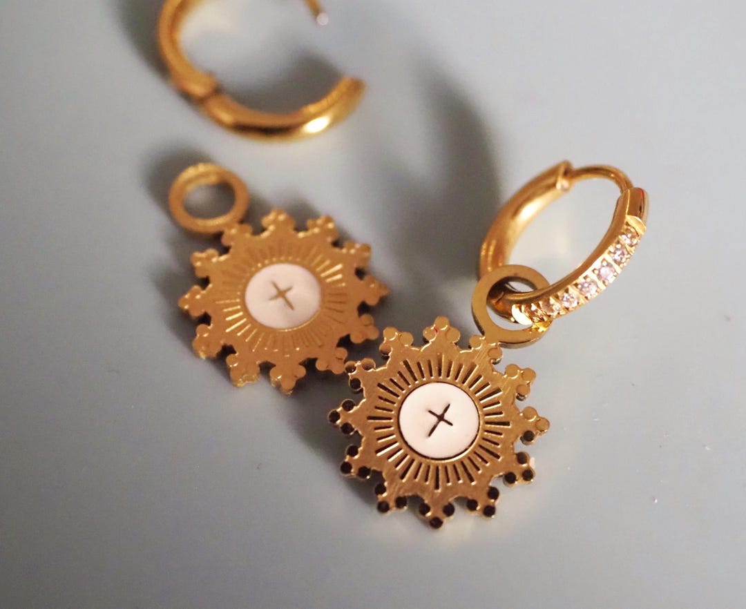 Catholic Earrings | Adoration Monstrance Earring | Eucharist ...