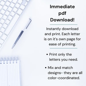 Black and White Classroom Decor, Printable Black and White Bulletin ...