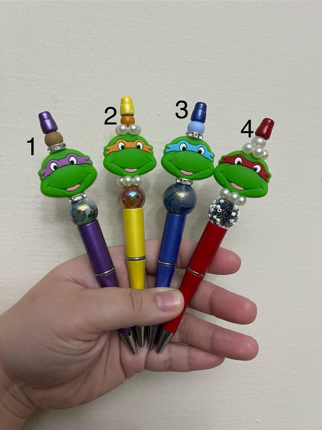 Ninja Turtle Theme Pens - Etsy