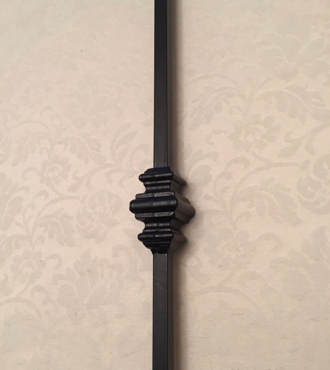 Solid Wrought Iron Metal Collar Knuckle Stair Baluster Spindle 1m Long ...