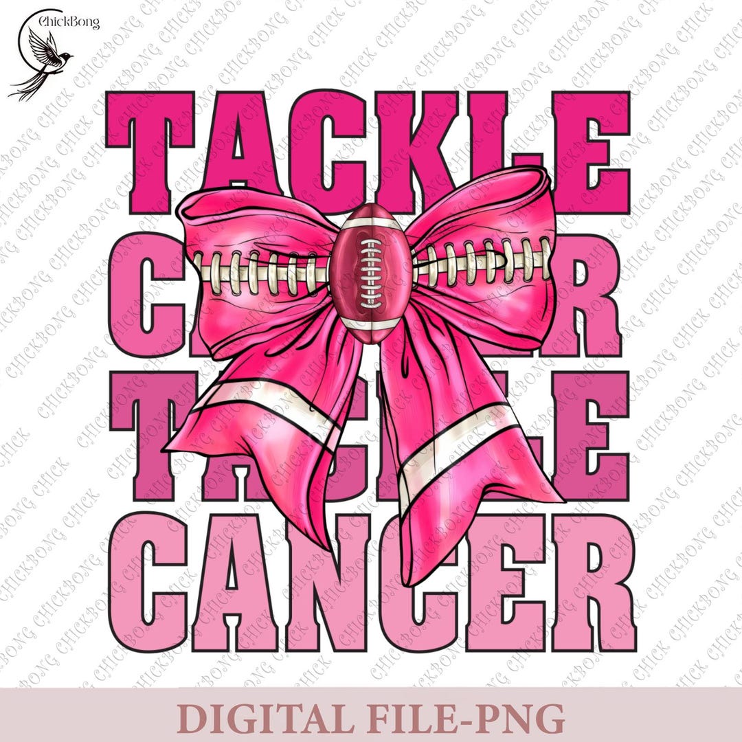 Tackle Cancer Png, Breast Cancer Awareness, Pink Out Football, Pink ...