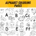 Printable Alphabet Coloring Pages for Kids | Fun ABC Learning Activity ...