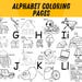 Printable Alphabet Coloring Pages for Kids | Fun ABC Learning Activity ...