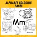 Printable Alphabet Coloring Pages for Kids | Fun ABC Learning Activity ...