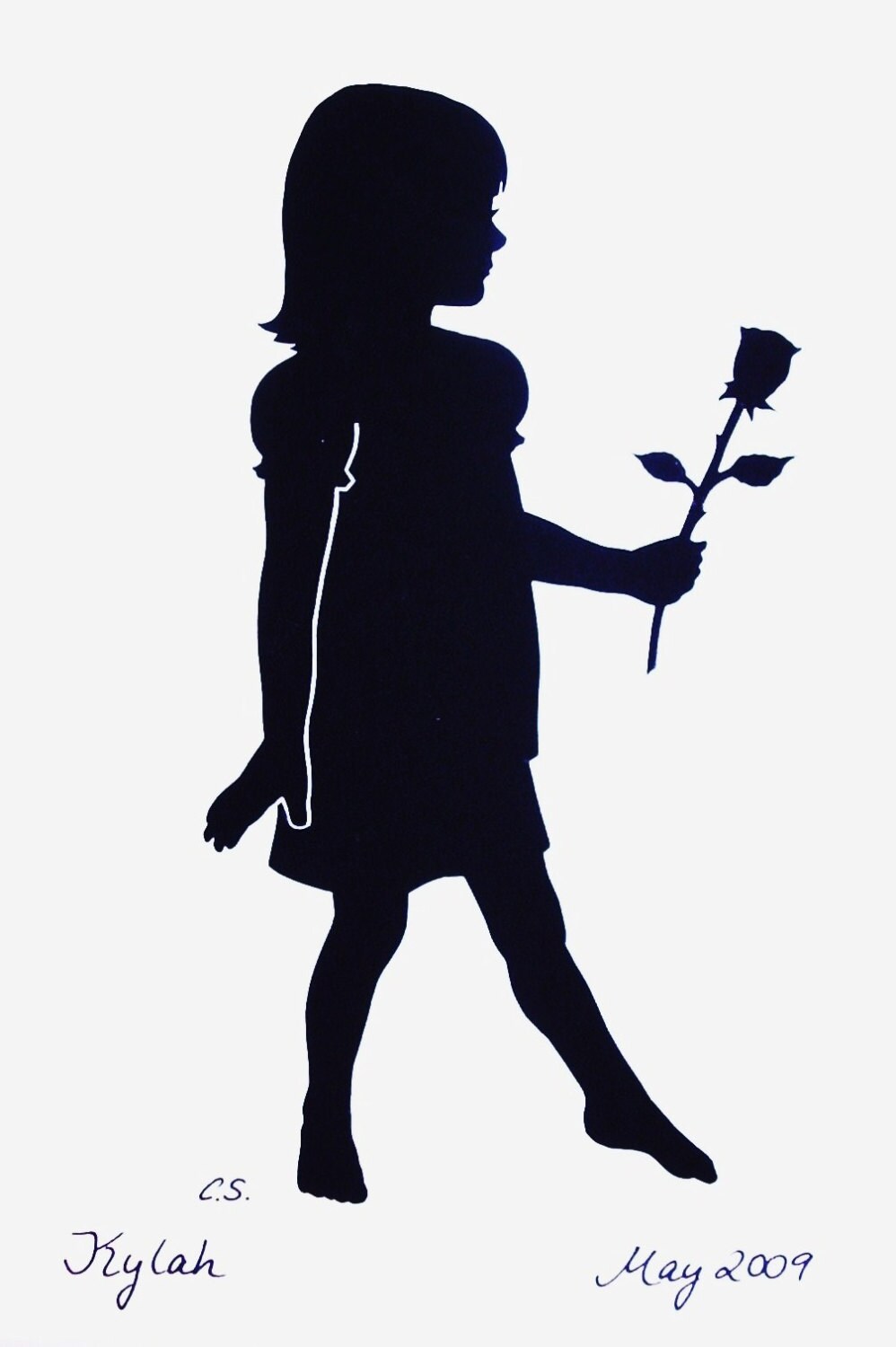 Special Listing Full Body Silhouette C (for Silver Lining Dance Academy ...