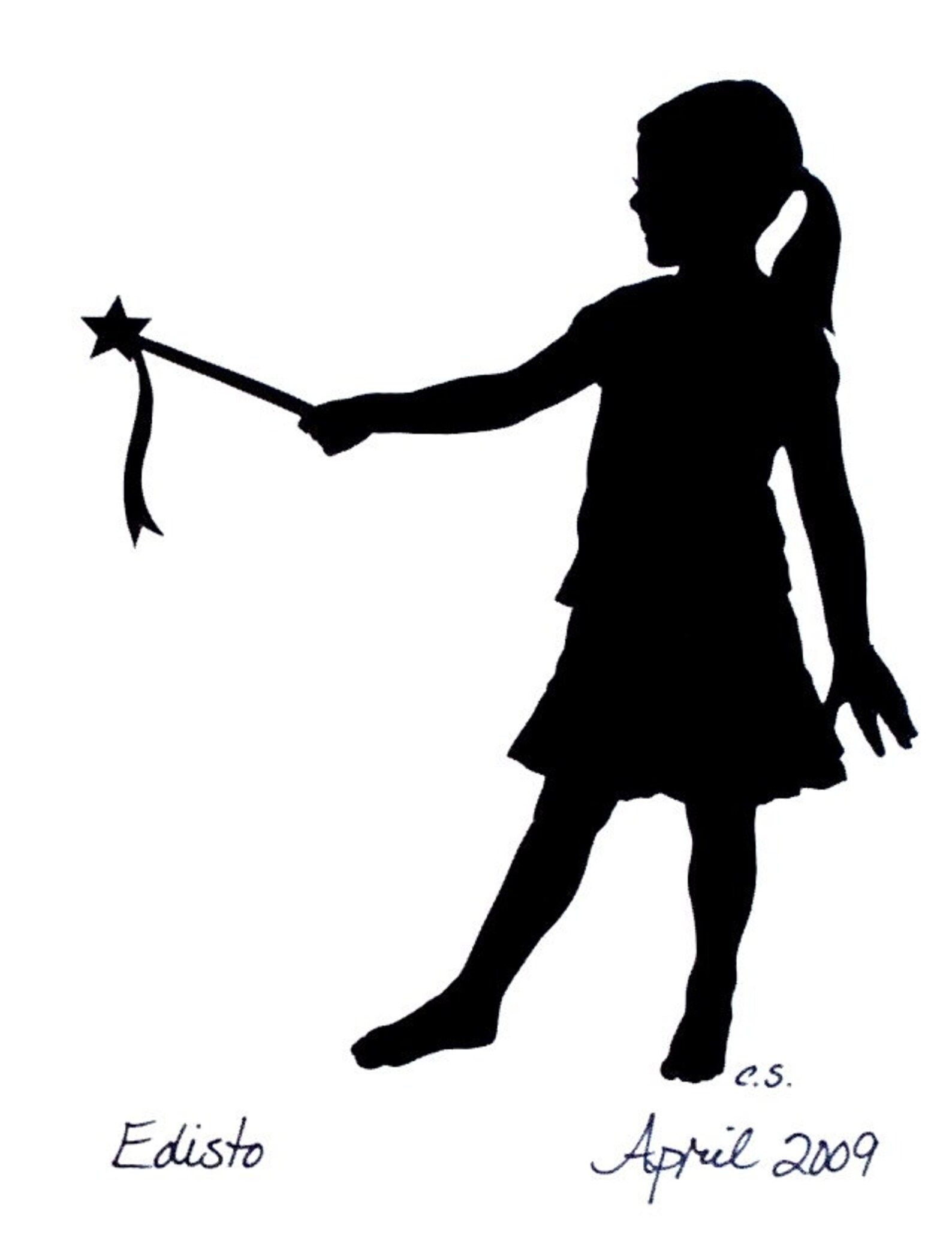 Special Listing Full Body Silhouette C (for Silver Lining Dance Academy ...
