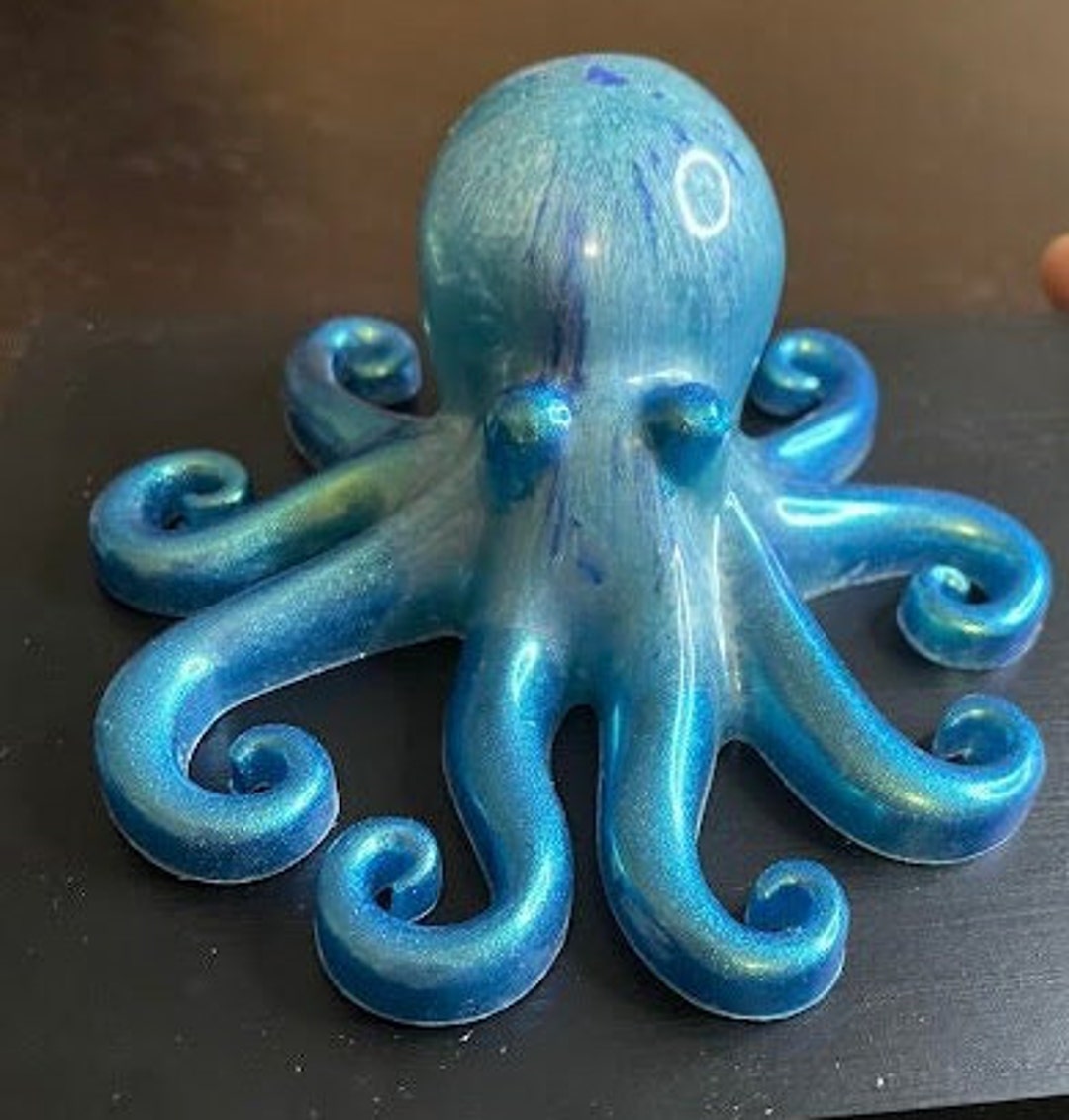 Desk Buddy Animal Figurine: Octopus - Etsy