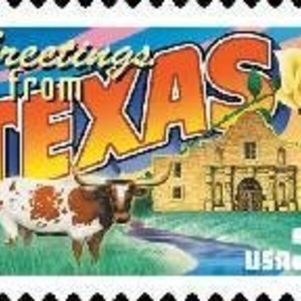 Texas Stamp - Etsy