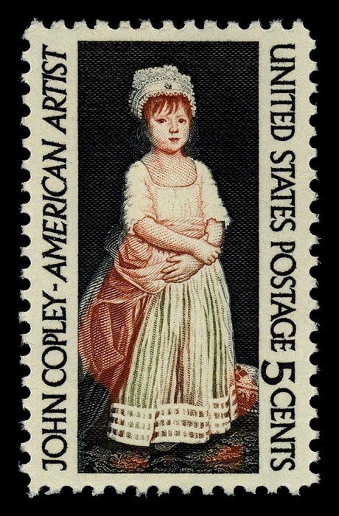 Five 5 Portrait of Elizabeth Clarke Copley by John Singleton Copley 5c ...