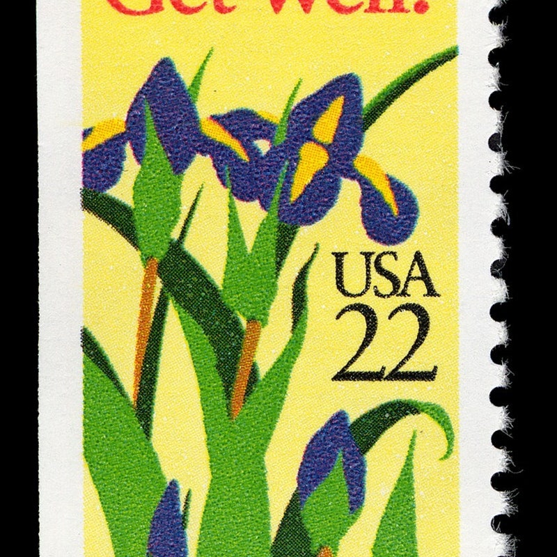 Get Well Stamps - Etsy