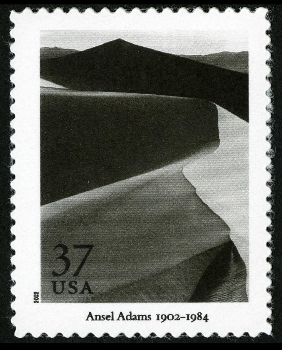 Ansel Adams Sand Dunes Sunrise Stamp: 37 Cent Unused Postage - Etsy