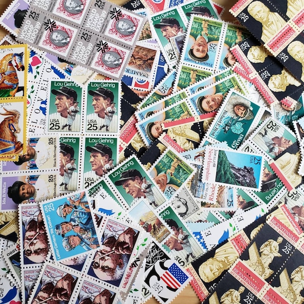 Postcard Stamp - Etsy