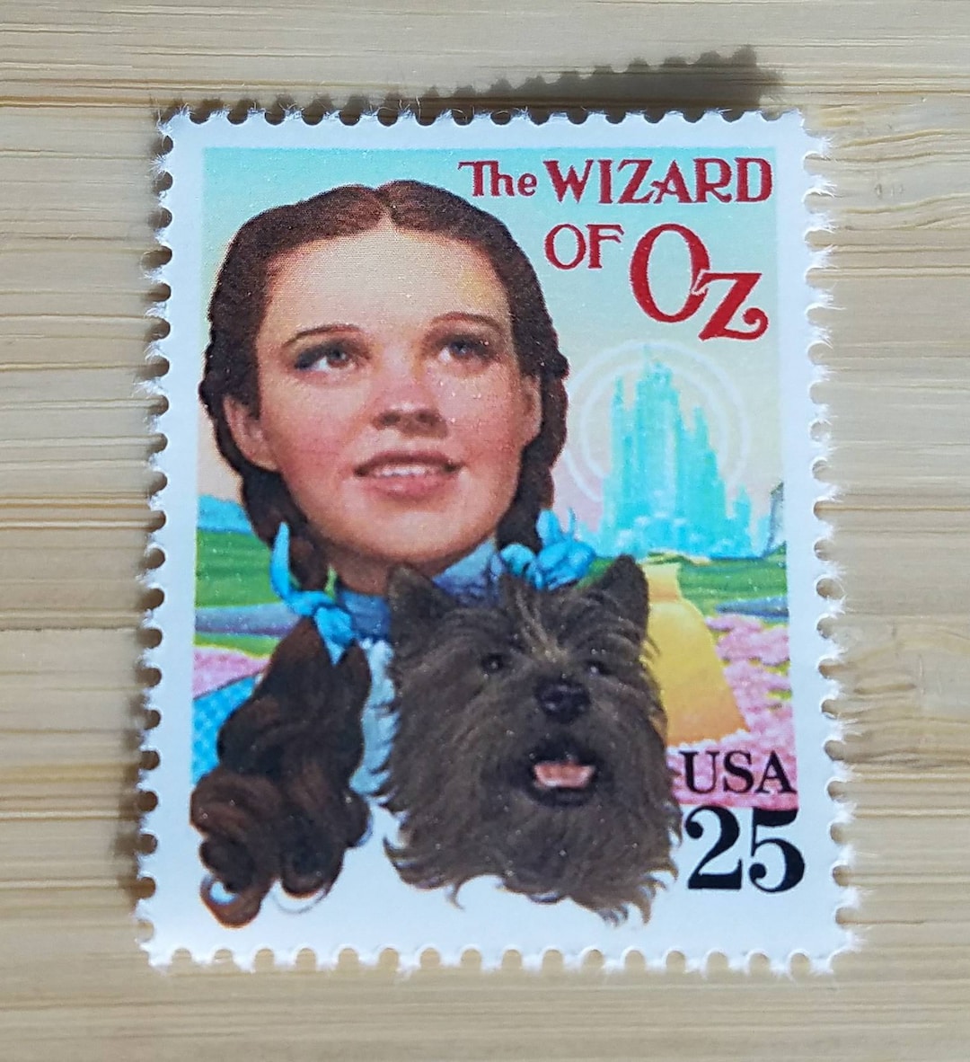 The Wizard of Oz 25c Stamp // Movie Posters - Vintage Postage Stamps ...