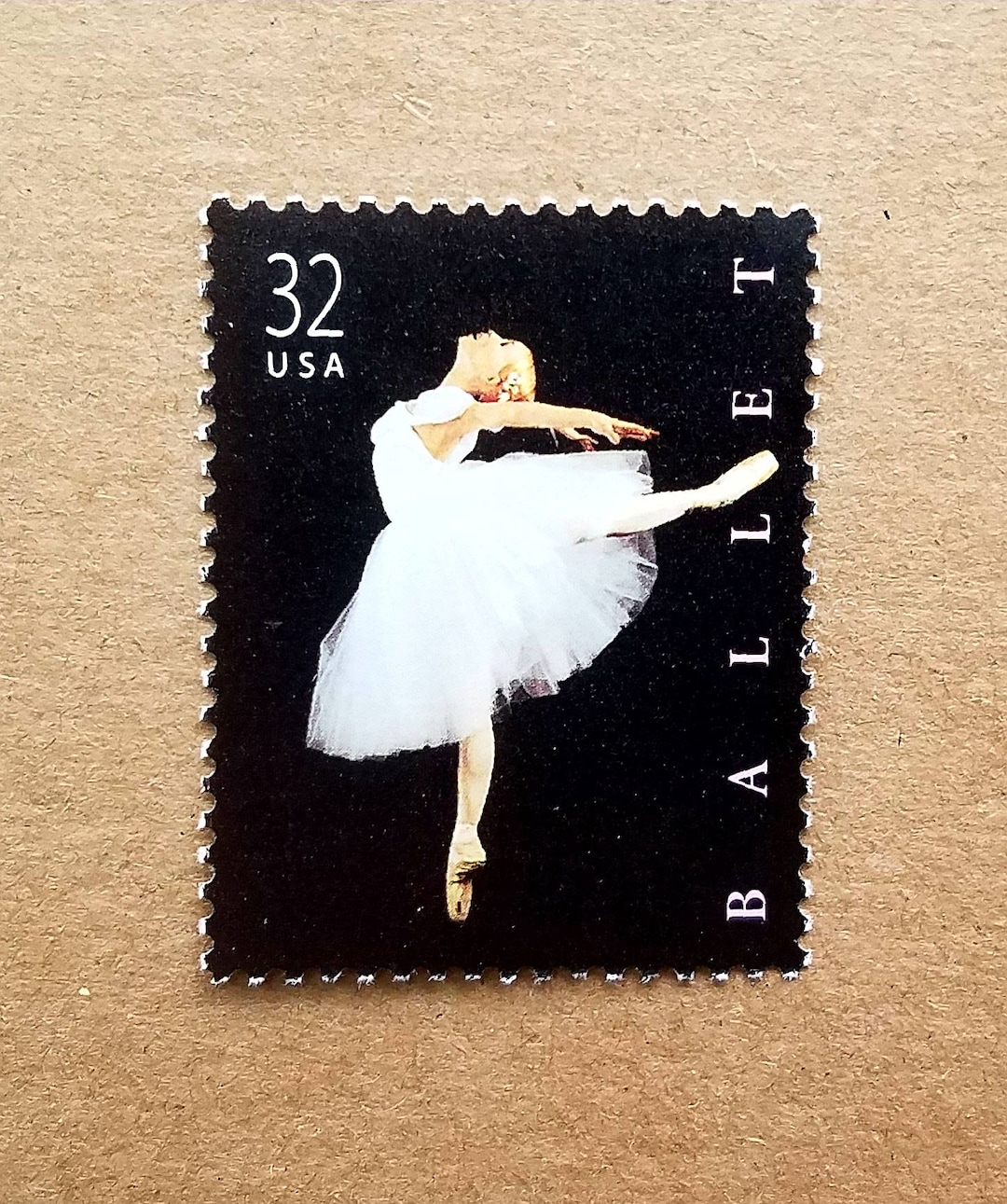 Five 5 Ballet 32c Stamps // Vintage Unused Postage Stamps 32 Cent ...