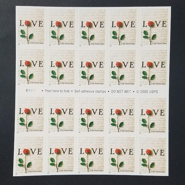 Rose Stamp - Etsy