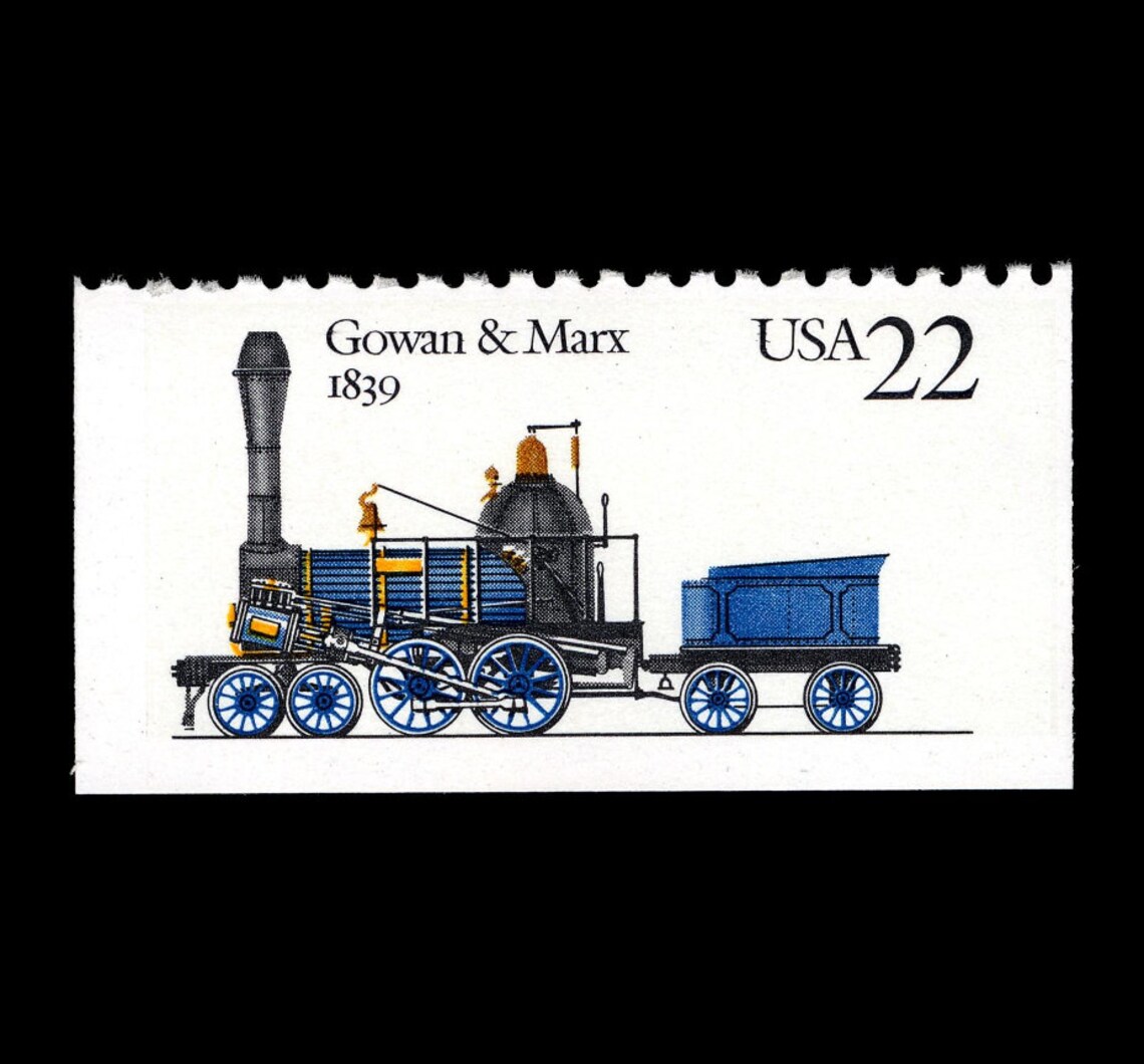 One 1 Gowan & Marx Locomotive 22c // Steam Engines 22c // Vintage ...