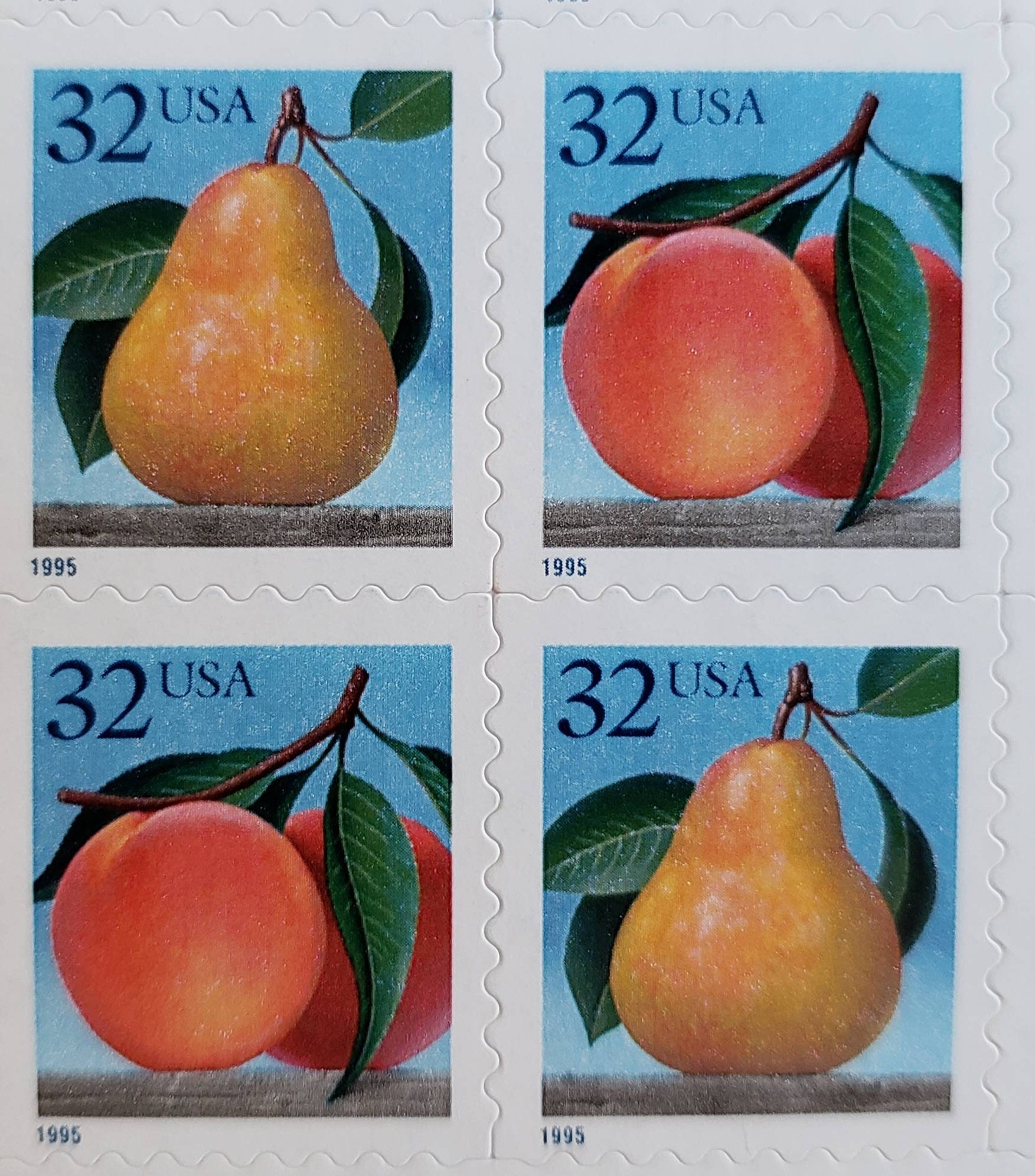 Art & Collectibles Collectibles Pears & Peaches Booklet of Twenty 32 ...