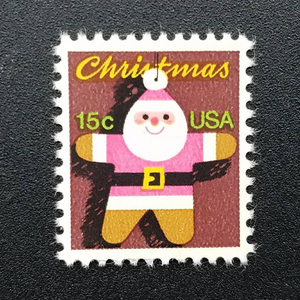 Gingerbread Face Stamps - Etsy